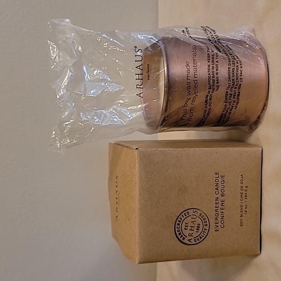 Arhaus | Accents | Arhaus Evergreen Candle Oz Copper Container Candle ...